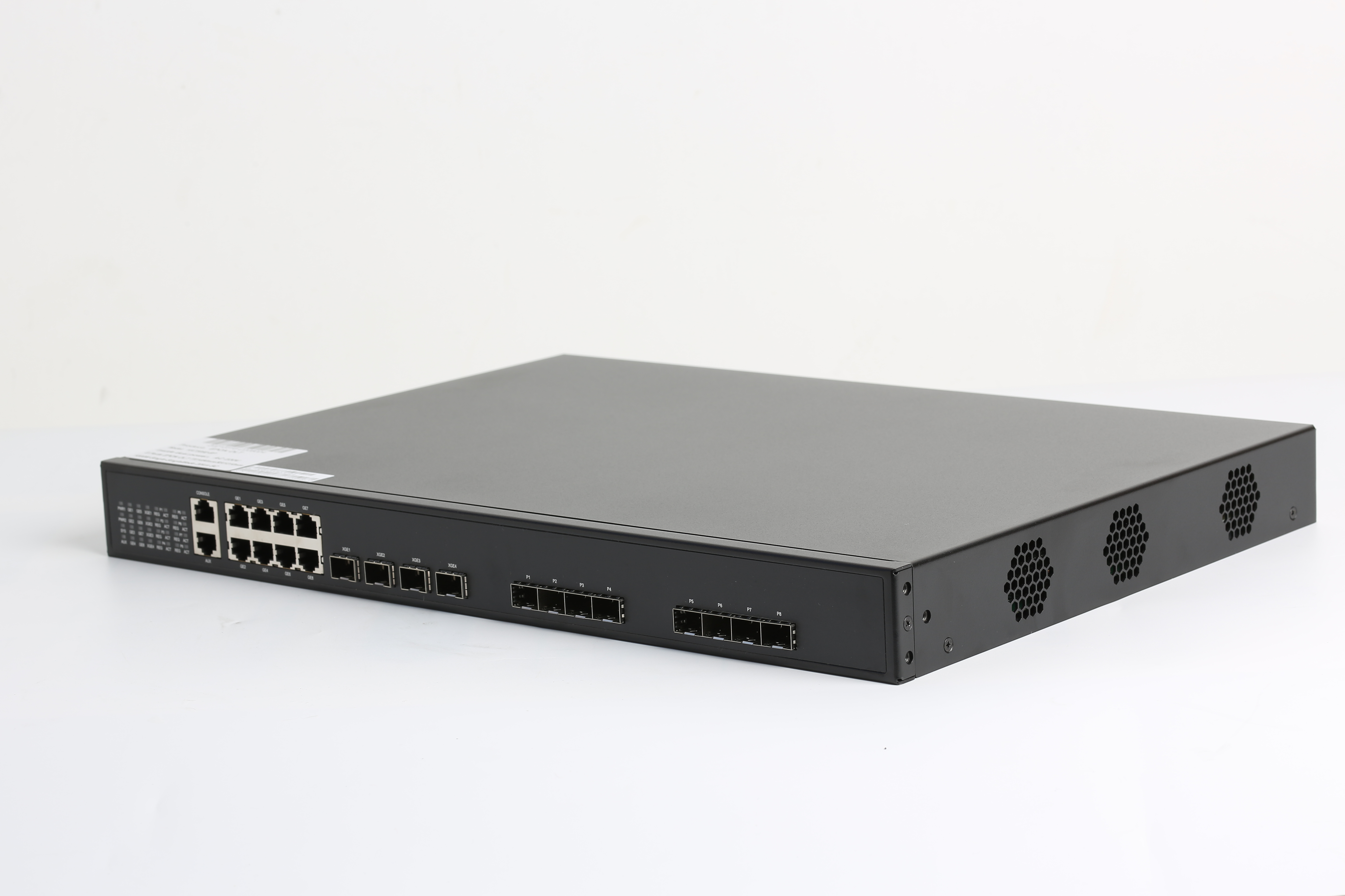 1U standard rack-mounted 8 Ports Epon olt 8 SFP PON +12 Uplink Fiber ...