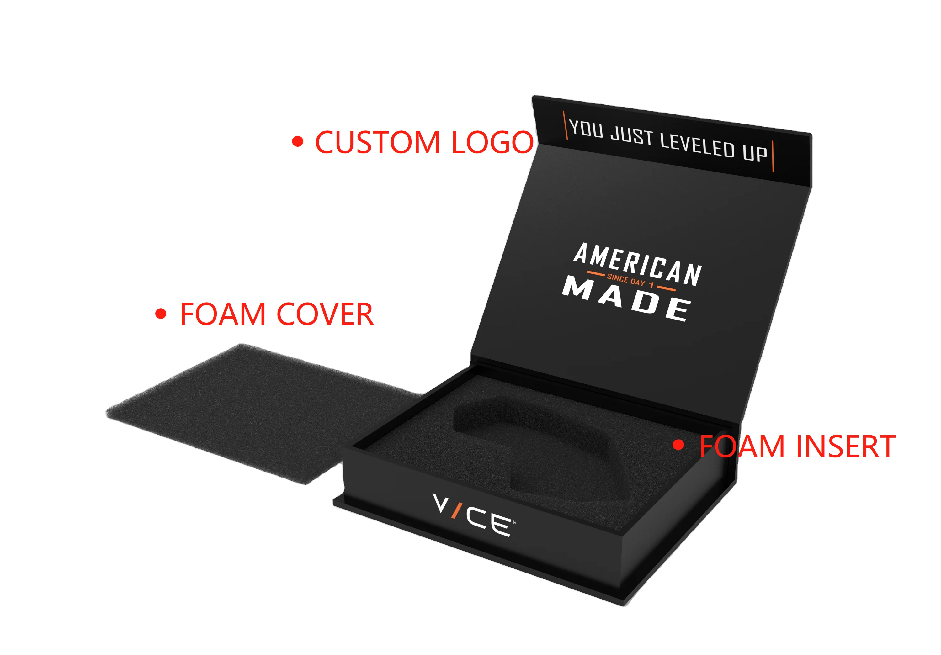 Factory Price Custom Paper Packaging Hard Flap Cardboard Magnetic Gift ...