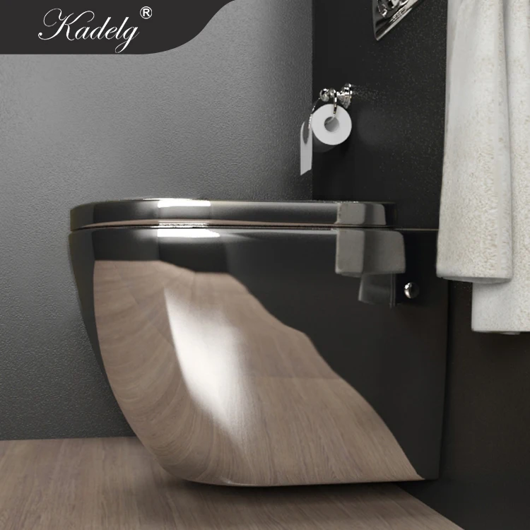 Luxury Style Toilets Pot Wall Mounted Toilet Bowl For Bathroom - Buy ...