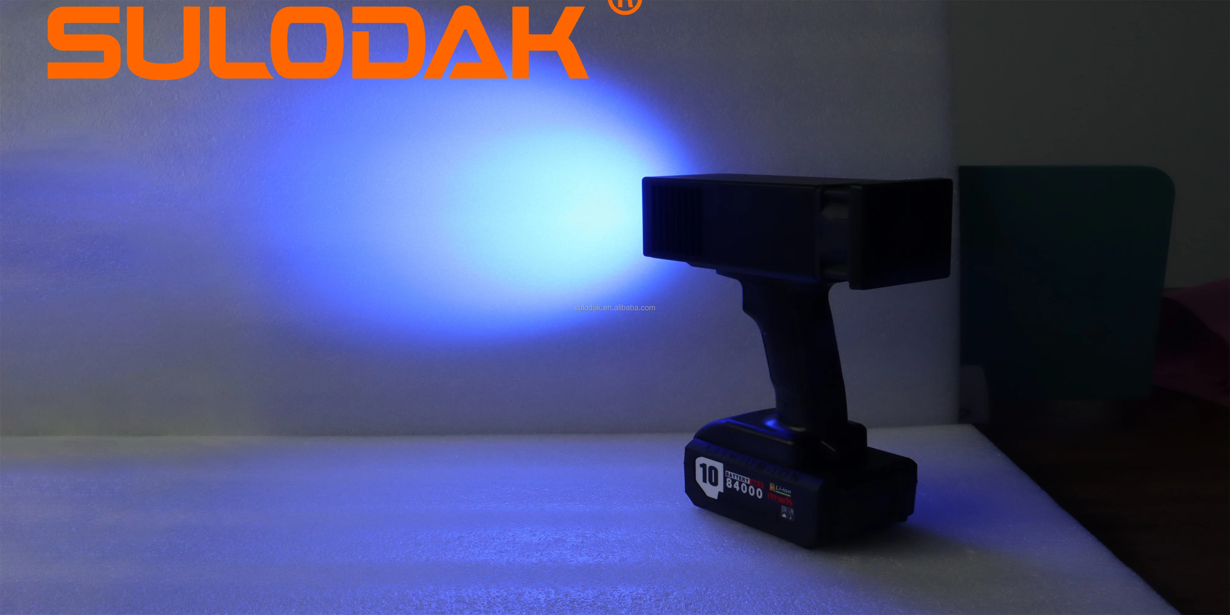 100W Rechargeable UV Curing Lamp for Car Paint Scratch Detection ...