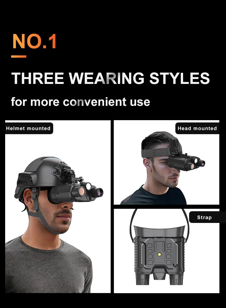 New Arrivals 4K Night Vision Binoculars 8X Digital Zoom Infrared HD ...