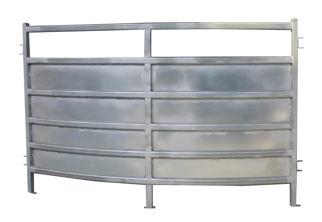 Curved Race Panels - Durable and Efficient Livestock Fencing