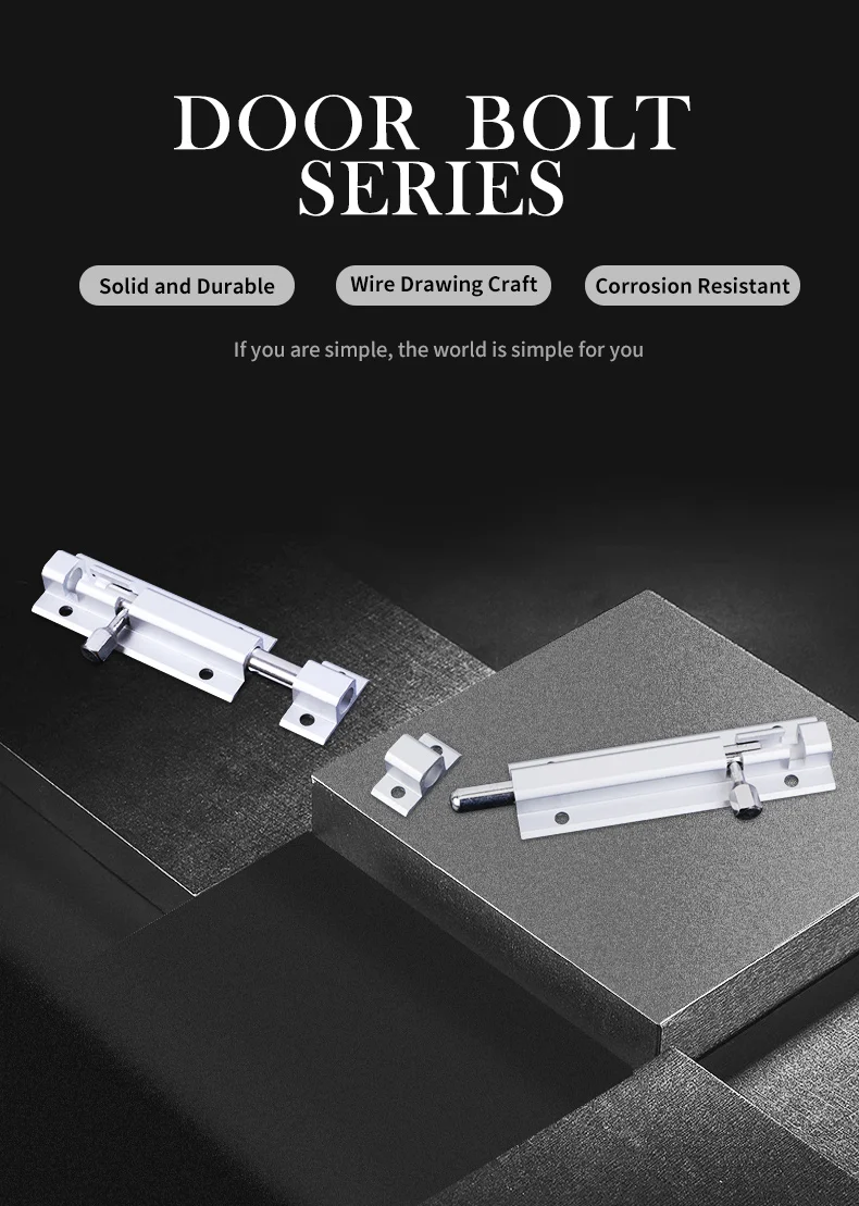 Sliding Hasp Latch Clasp Gate Lock Latches Aluminum Alloy Door Bolt ...