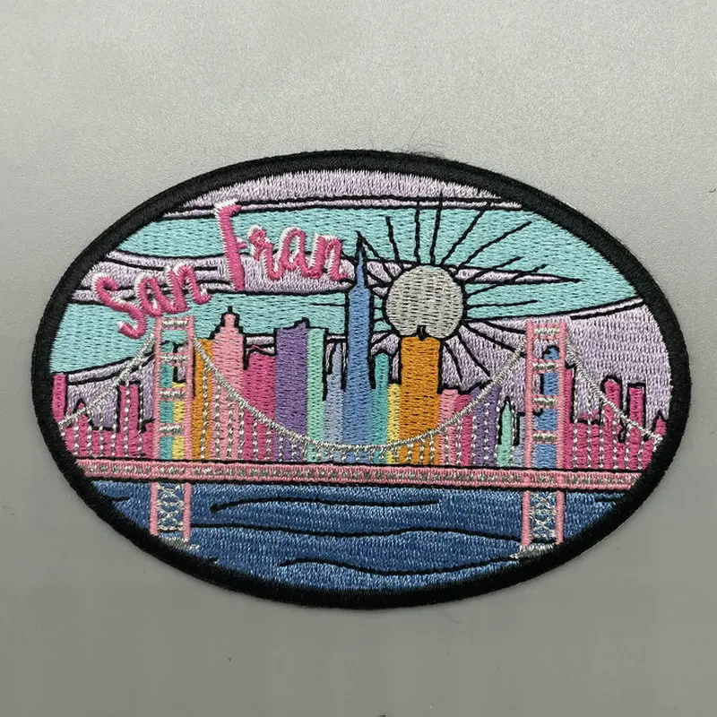 Woven Label Keychains Logo Gift Key Chain Name Car Sublimation ...