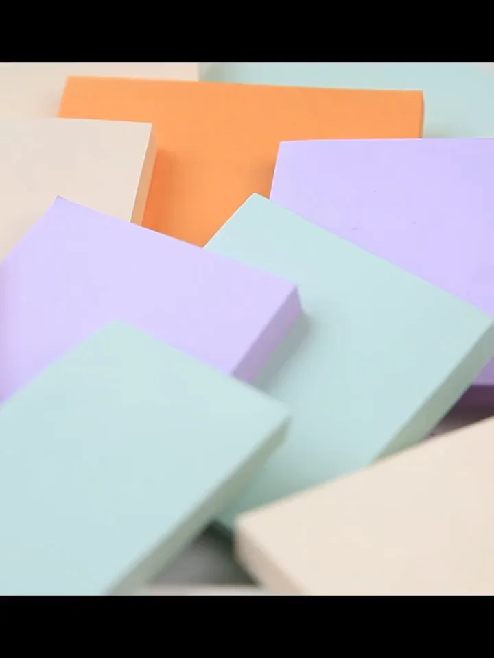 Note Paper White With Sticky Note Book Can Tear Away Portable Message ...