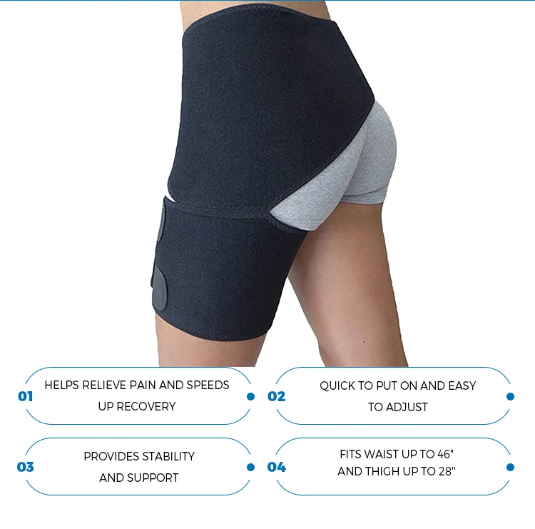 Hip Belt Hip Brace - Thigh Support for Groin Injury