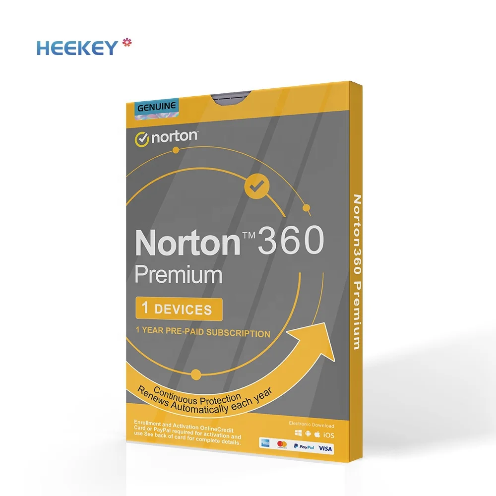 Norton 360 Premium 2023 1 Device 1 Year Key Global Universal License ...