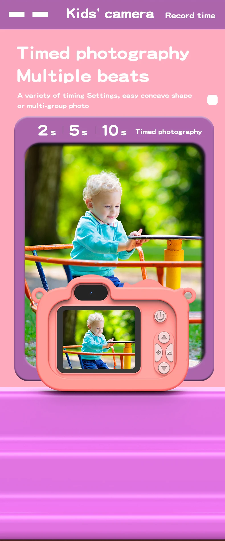 OEM Kids Birthday Min Camera Y8 Front and Rear Cameras 1080P Photo ...