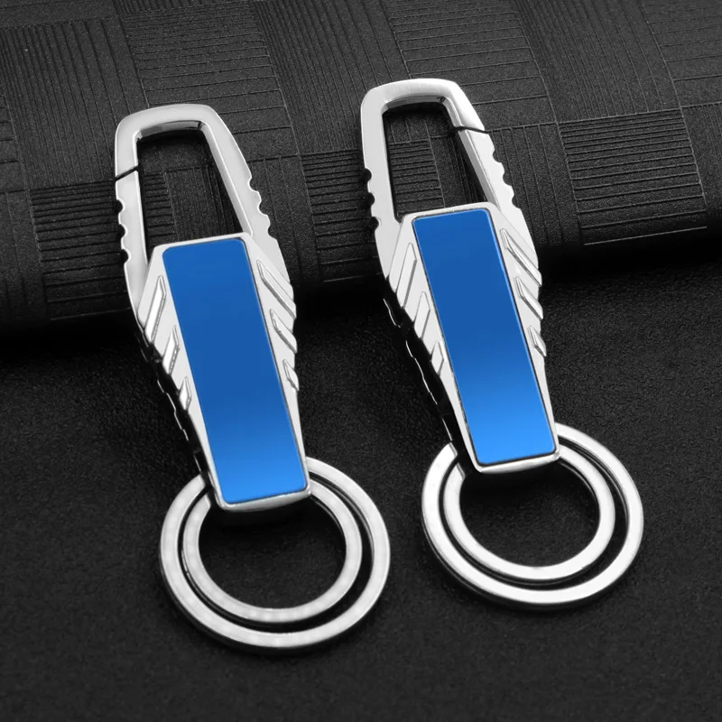 Factory Custom Logo Leather Key Chain Light Weight Blank Design Fashion ...