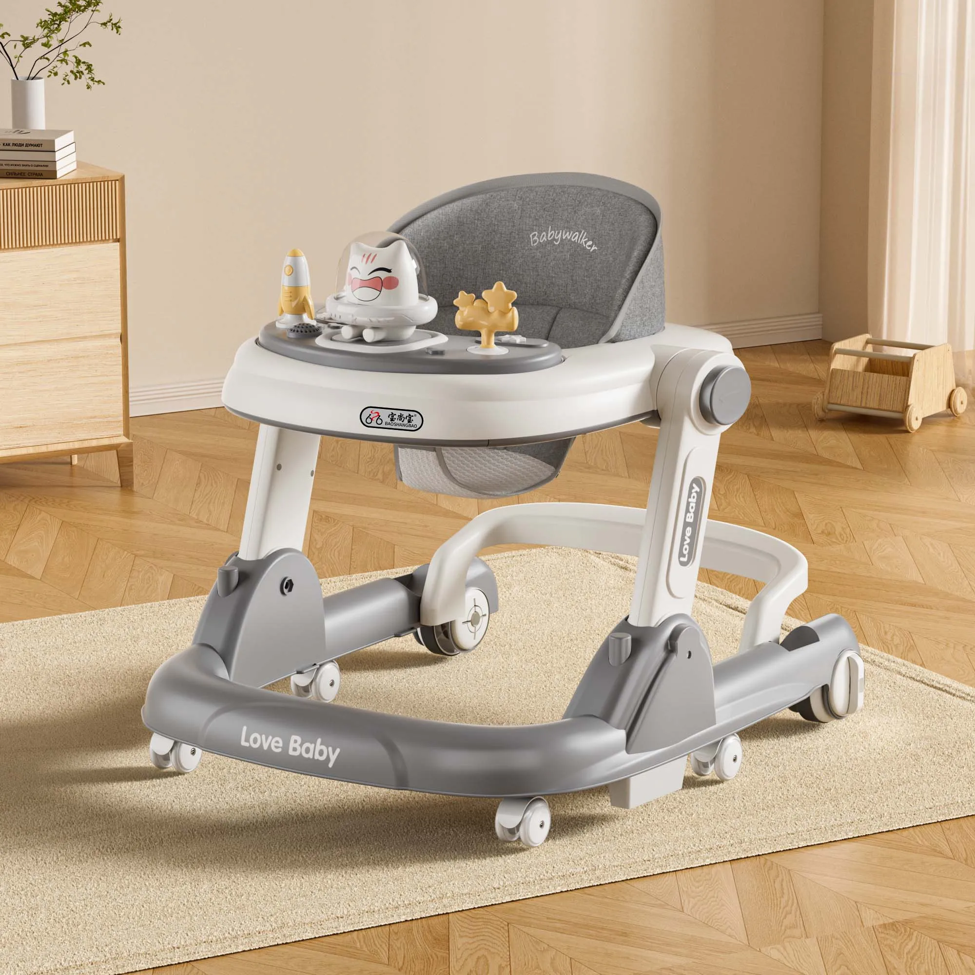 Multifunctional Activity Strollers Learning Table Cheap New Push For ...