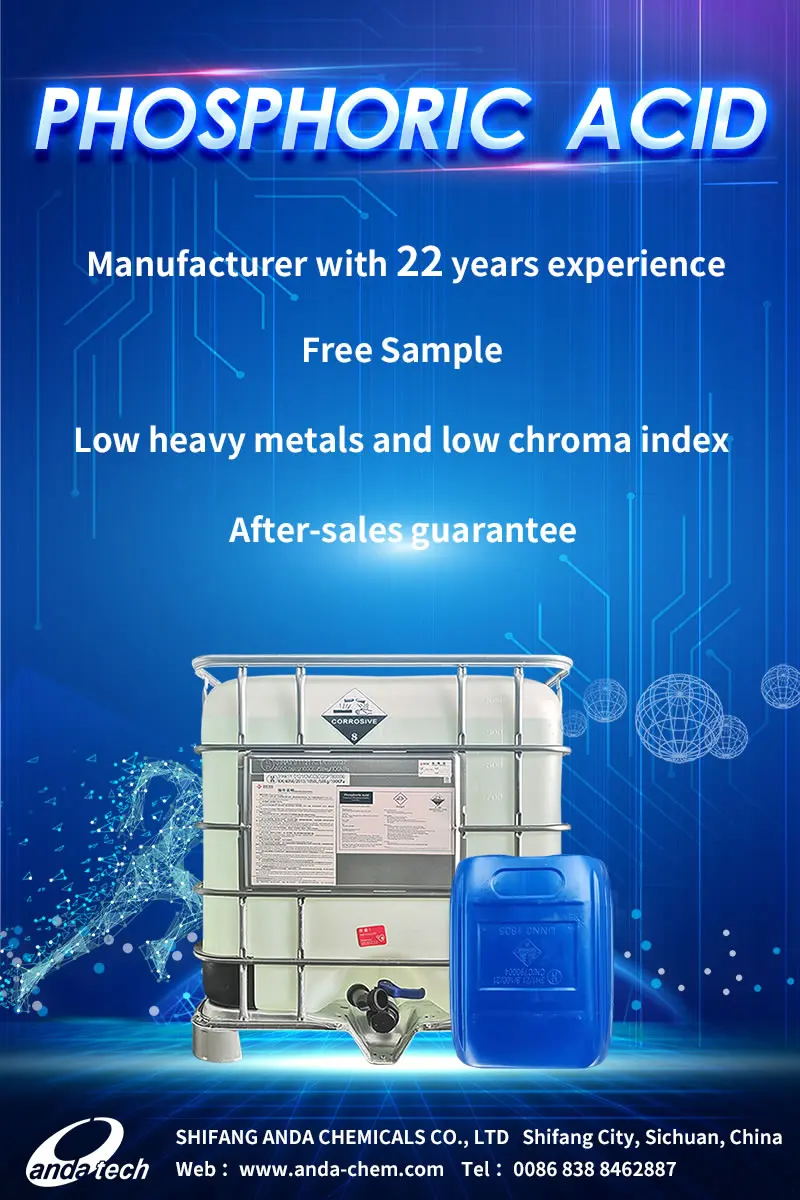 Acid Manufacturers Phosphoric Phosporic Acid Food Grade 85% Tech Grade ...