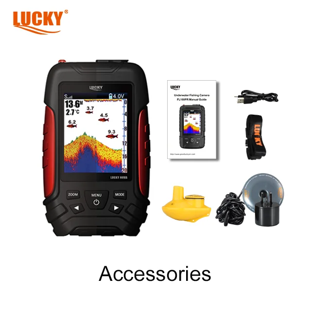 Alibaba.com: Lucky FL168LiC-WT Fish Finder with Ultrasonic Inverter ...