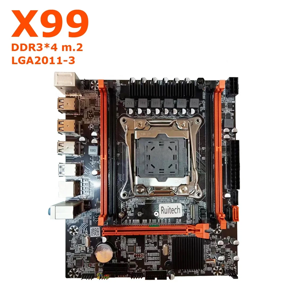 X99 D3 Motherboard - LGA 2011 V3 with USB2.0 SATA3 Support