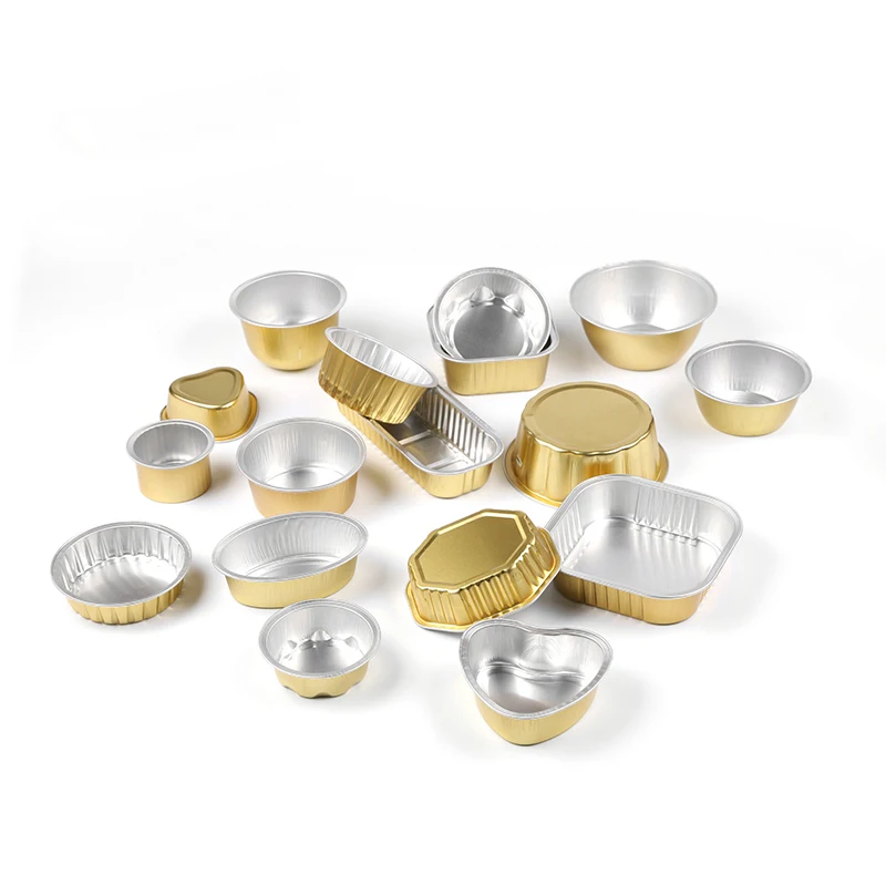 Eco-Friendly Custom Gold Tins and Aluminum Foil Pans with Lids ...