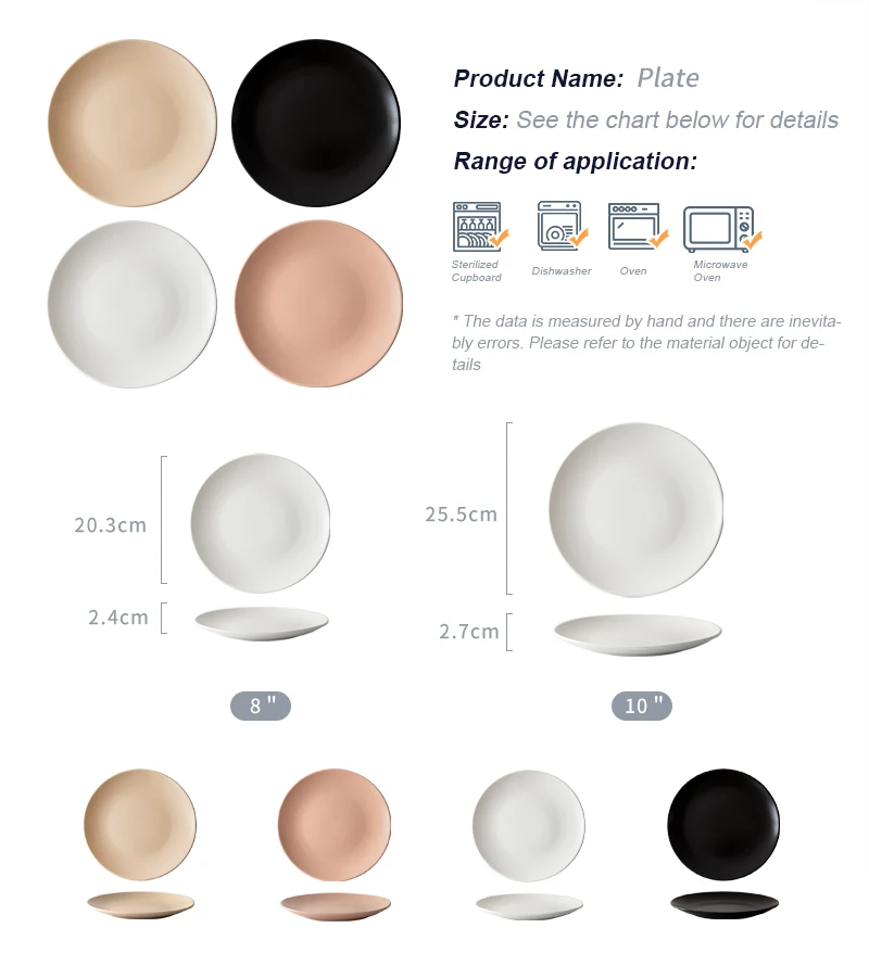 European Style Multi-colorful Glaze Round Shape Customized Ceramic ...