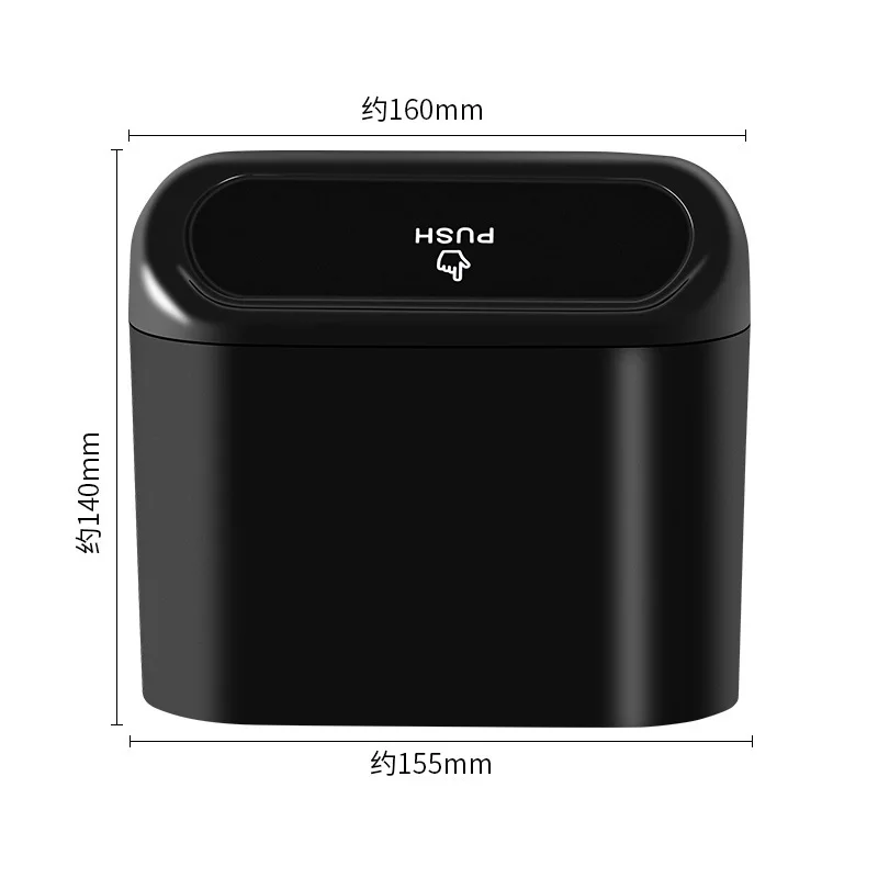 Wholesale Mini Auto Dustbin - Efficient Car Trash Can