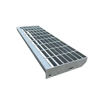 Galvanized Steel Stair Treads Grating Structural Platform Walkway And ...