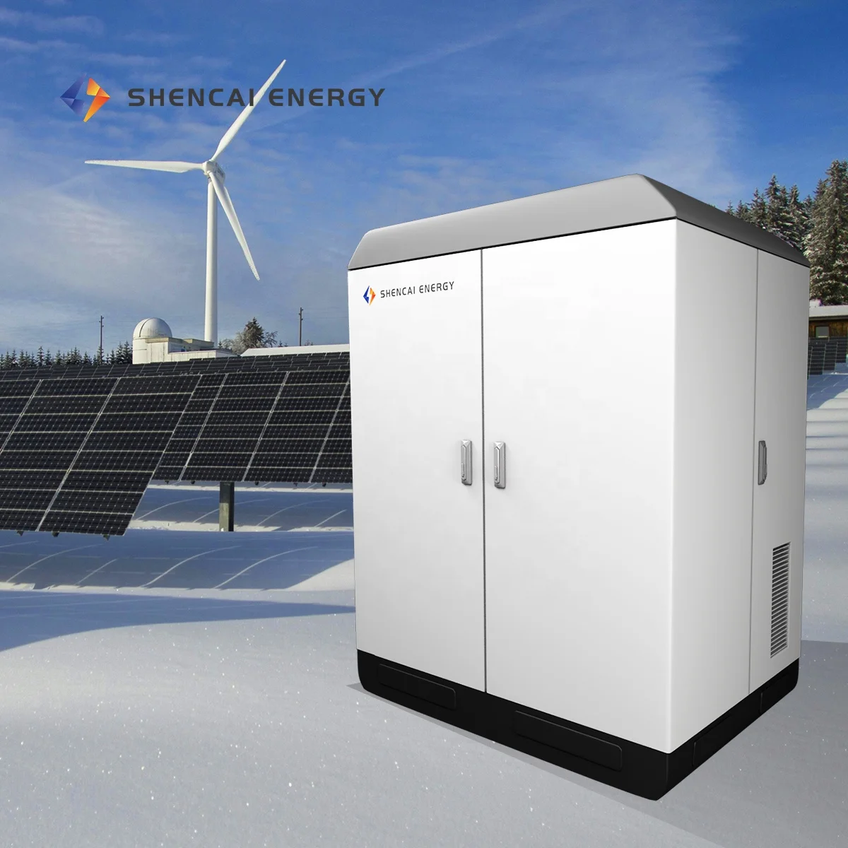 Shencai Energy Industrial & Commercial Cabinet 215kwh Energy Storage ...