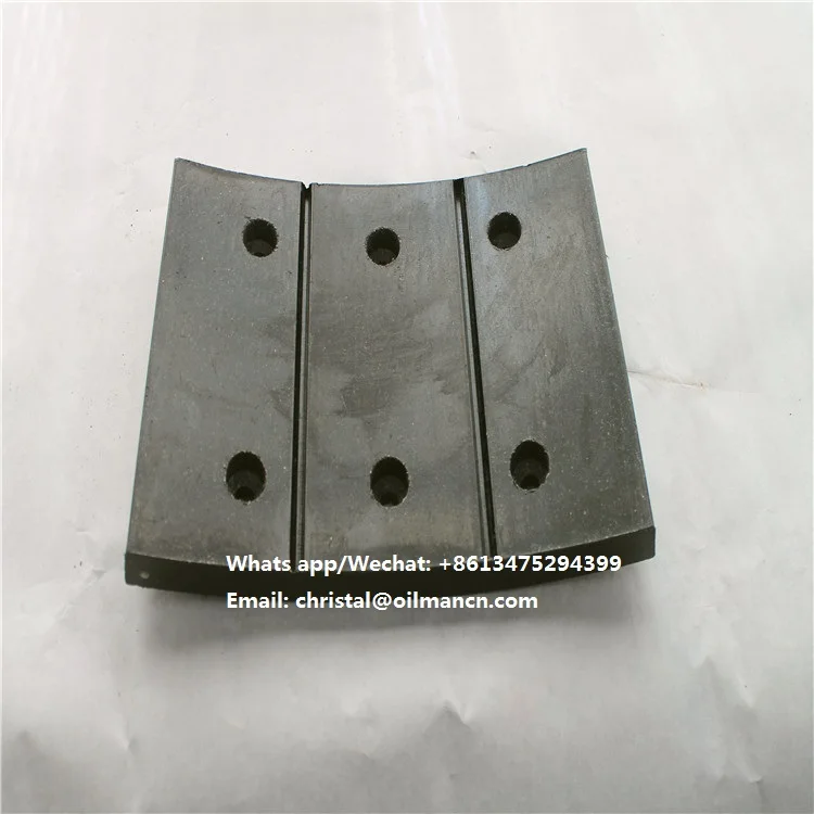 Oil Drilling Drawworks Brake Pads And Brake Blocks 100% Interchangeable ...