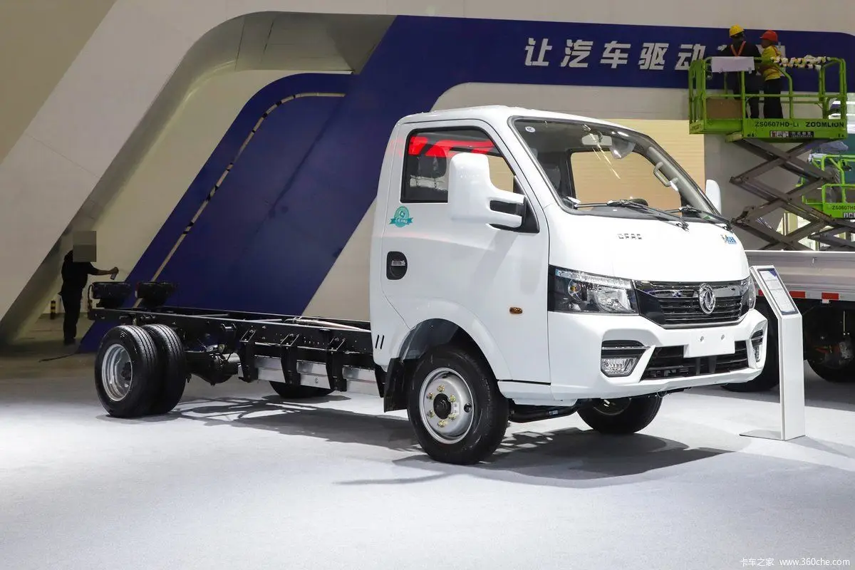 Dongfeng Transportation Cargo Truck Low Cost Cheap Pure Electric Long Range Refrigerated Truck ...