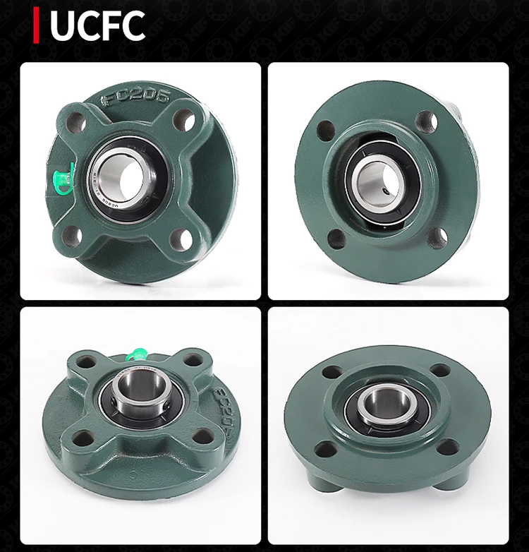 UCFC210-32 Four-Bolt Round Flanged Housing Units Mycly Bearing