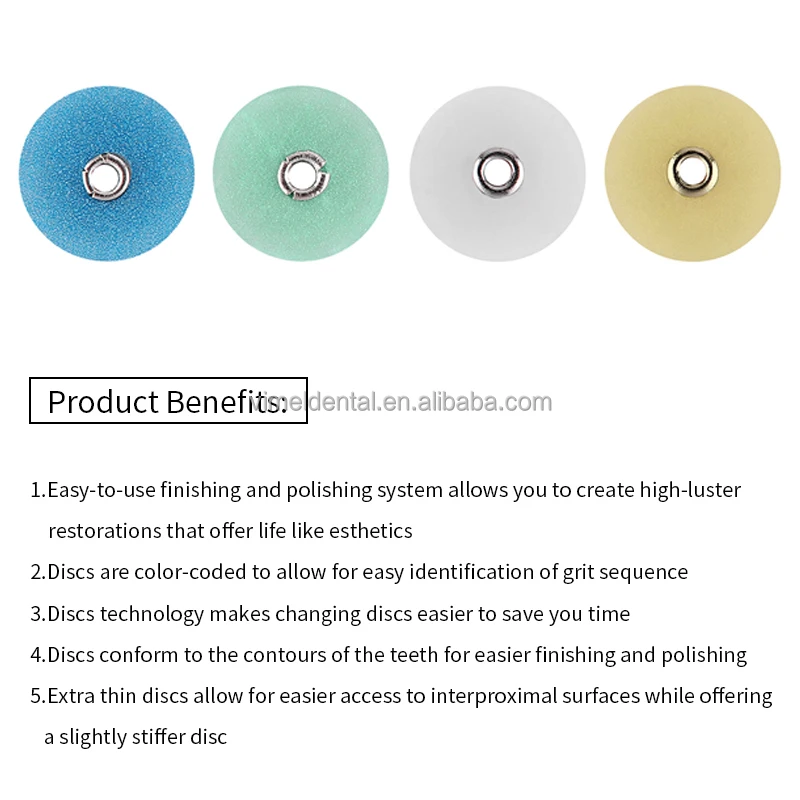 Polishing Discs Dental Gross Spiral Finishing Wheel Set