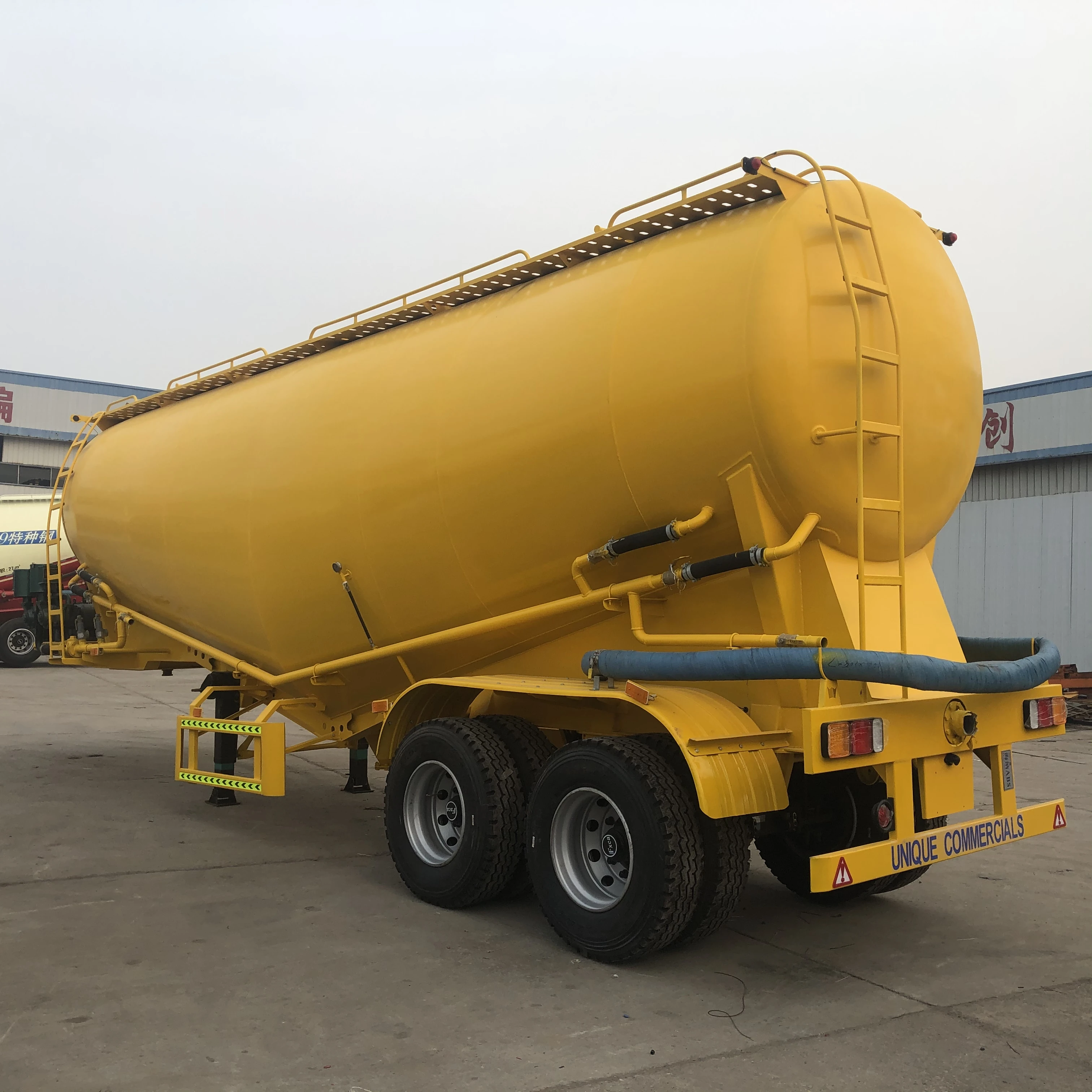 Concrete Mix Silo Tank Trailer 30cbm 40cbm Cement Bulker Trailer - Buy ...