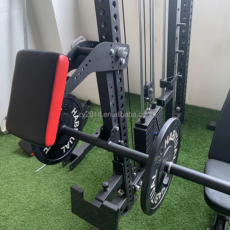 Customized Fitness Rowing Bulldog Pad - Adjustable Squat Rack Attachment