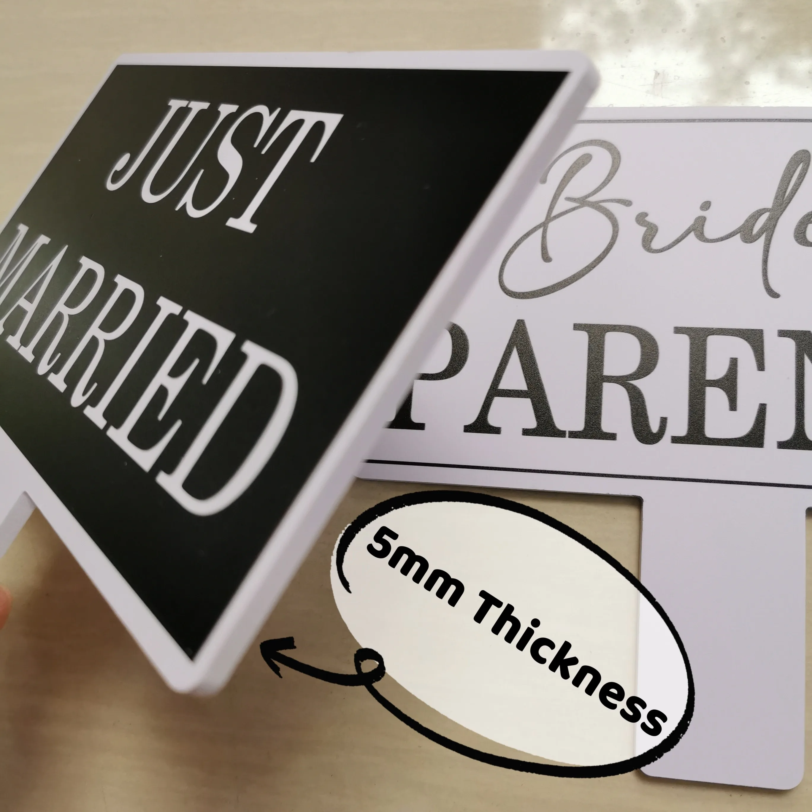 Double Sided UV Printing 5mm PVC Foam Board Photo Booth Props for ...