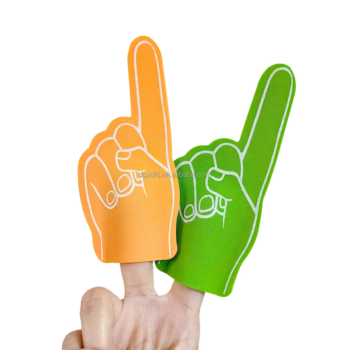 Customizable Large EVA Foam Gloves in Various Shapes Sports and Party ...