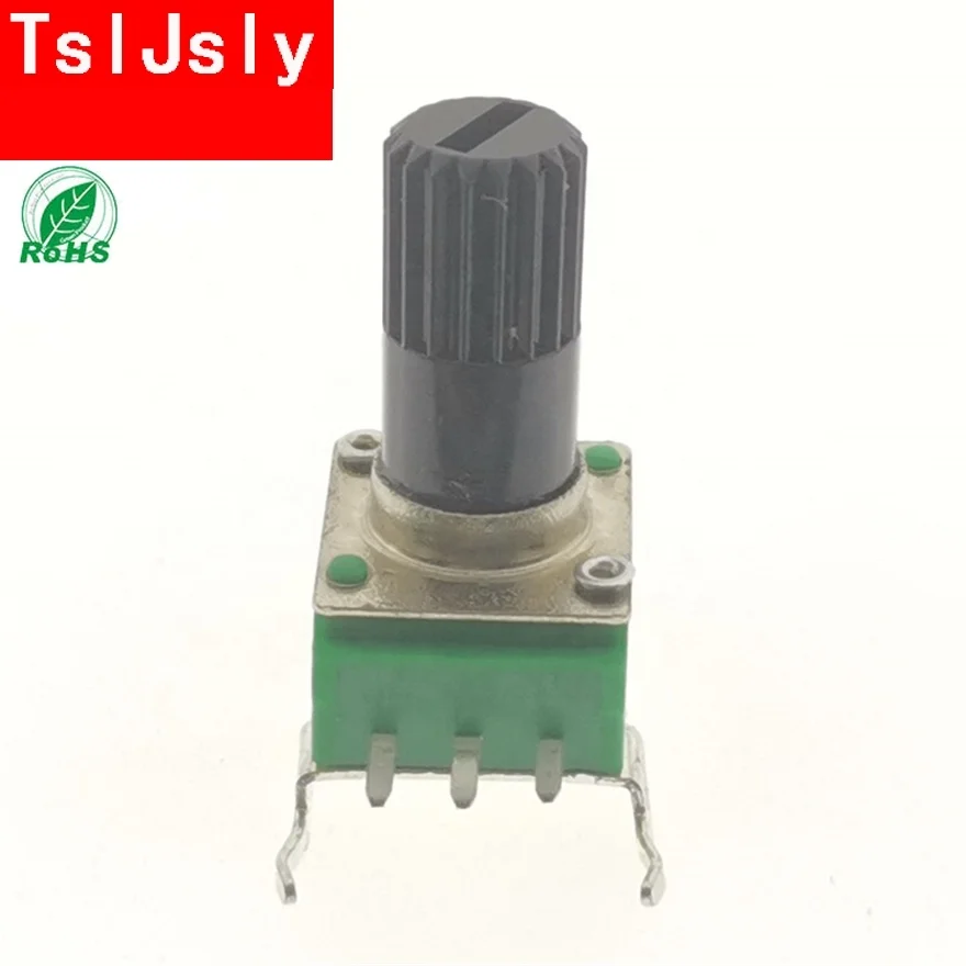 Tsljsly 1k 5k 10k 20k 50k 100k Ohm Carbon Firm 9mm Horizontal Plastic ...
