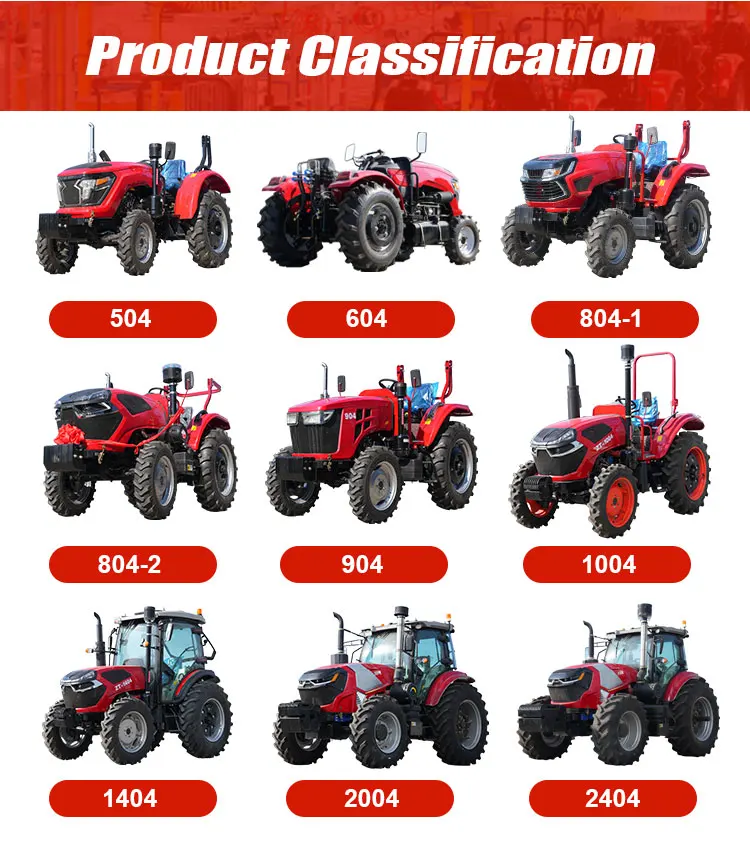 70 HP Tractor from China - High Productivity & Durability