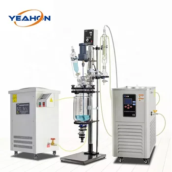 Laboratory Chemical Small Mini Benchtop Reactor 0.5l 500ml 1l Jacketed ...