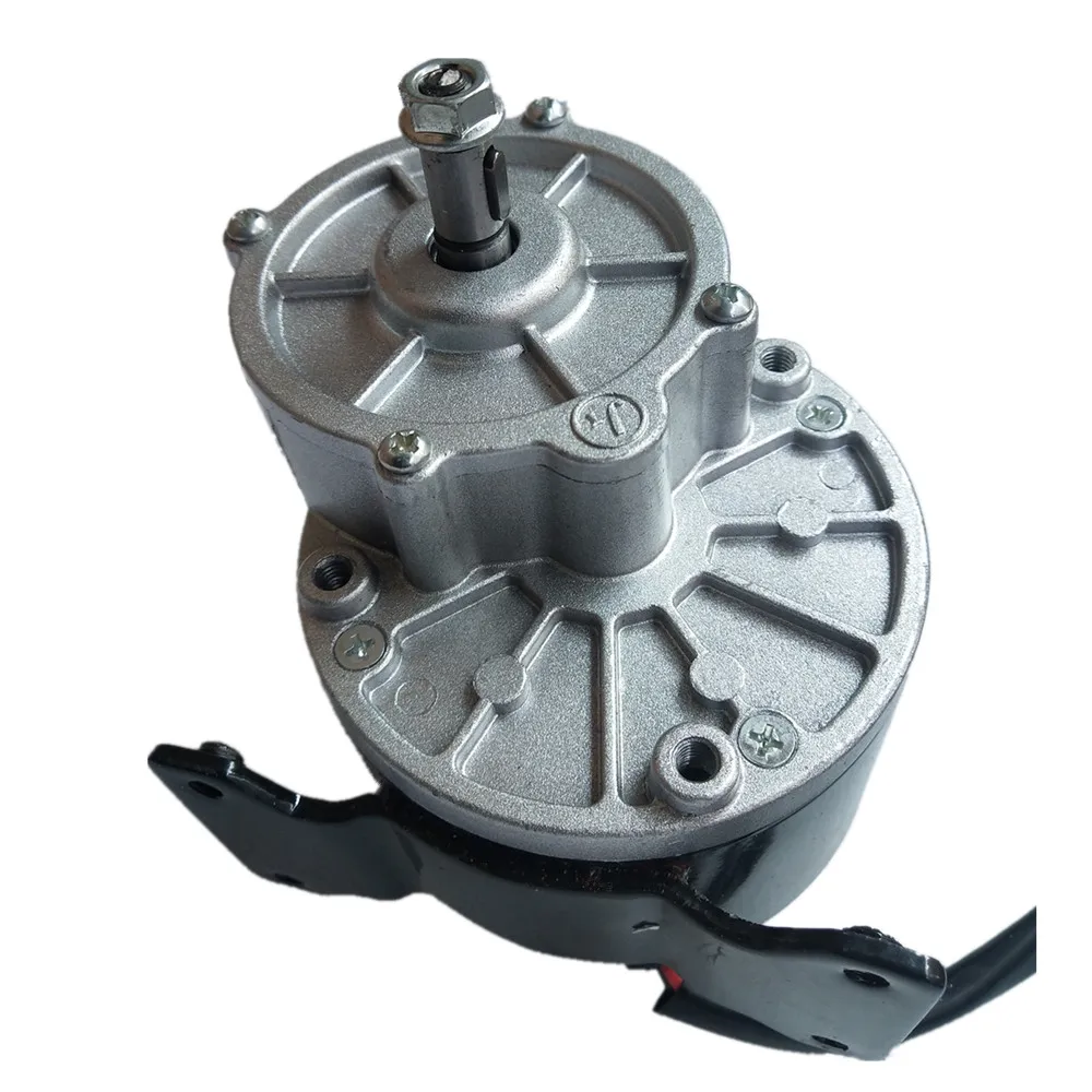 250w 12V/24V DC Brushed Gear Motor for Electric Bikes & Cars