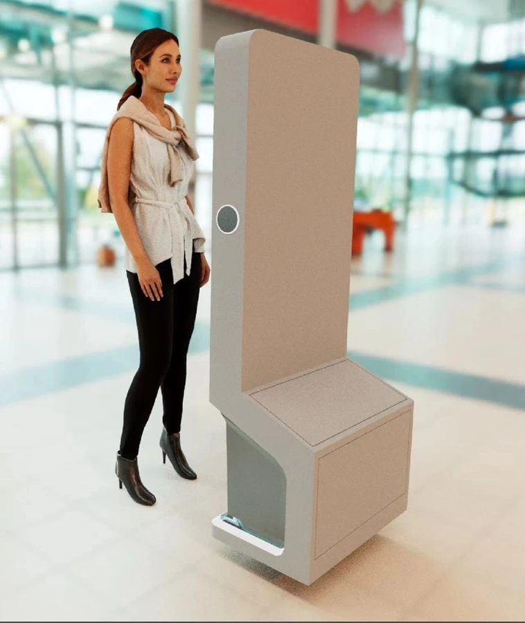 AI Photo Machine Coin Operated Selfie Photo Booth Automatic Print with ...