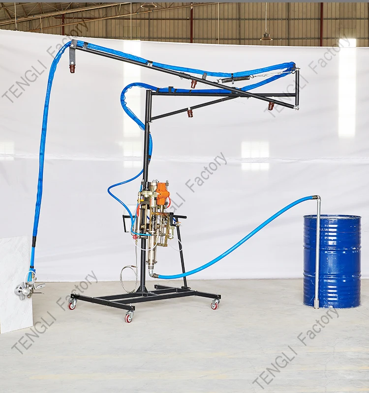 Handheld Free Angle Resin Spray Gun - Roving Fiberglass Chopper Gun