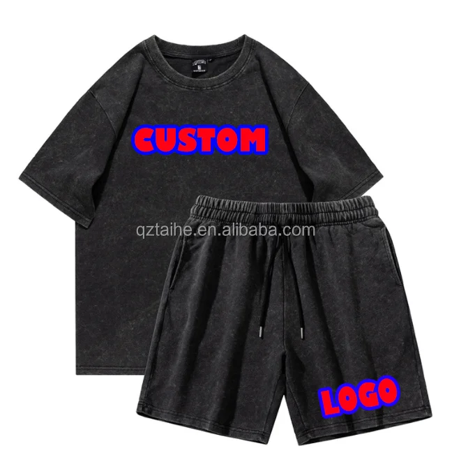 Customized Logo Unisex Summer Shorts Clothing-vendor Summer Men Outfit ...