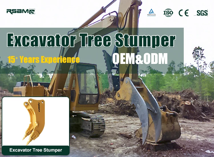 Ransun New Product Excavator Stump Ripper For Sale - Buy Stump Ripper ...
