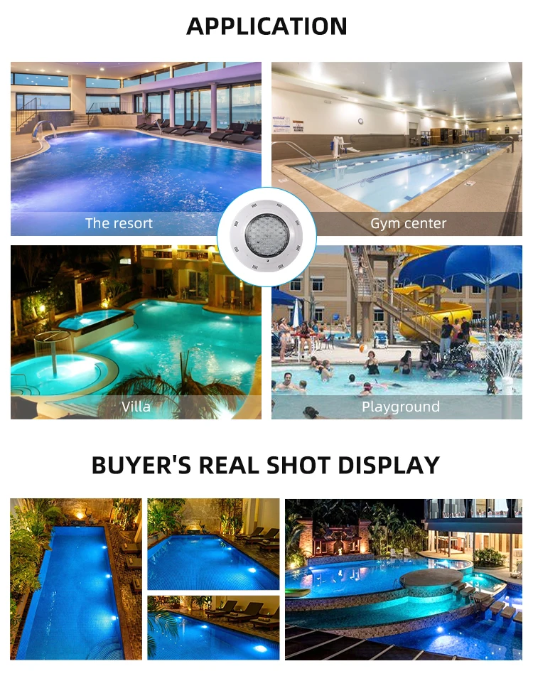 Ip68 Waterproof RGB Wifi Remote Control Swim Pool Lmap