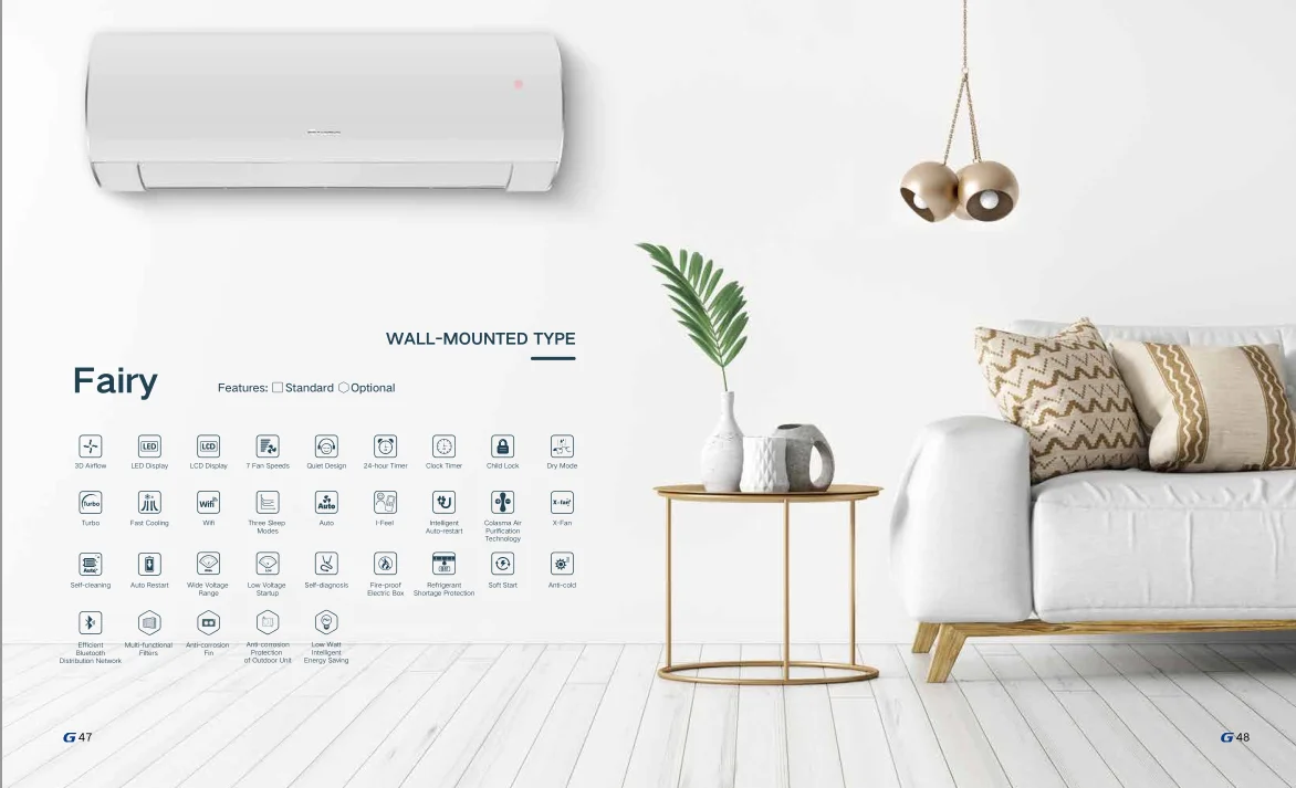 Gree Split Wall Mounted Air Conditioner - Variable Frequency