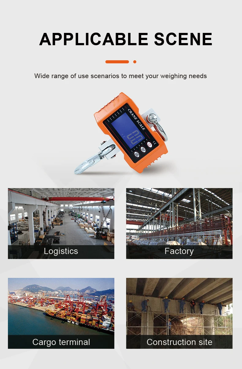 500kg-1000kg Digital Explosion Proof OCS Crane Scale Manual