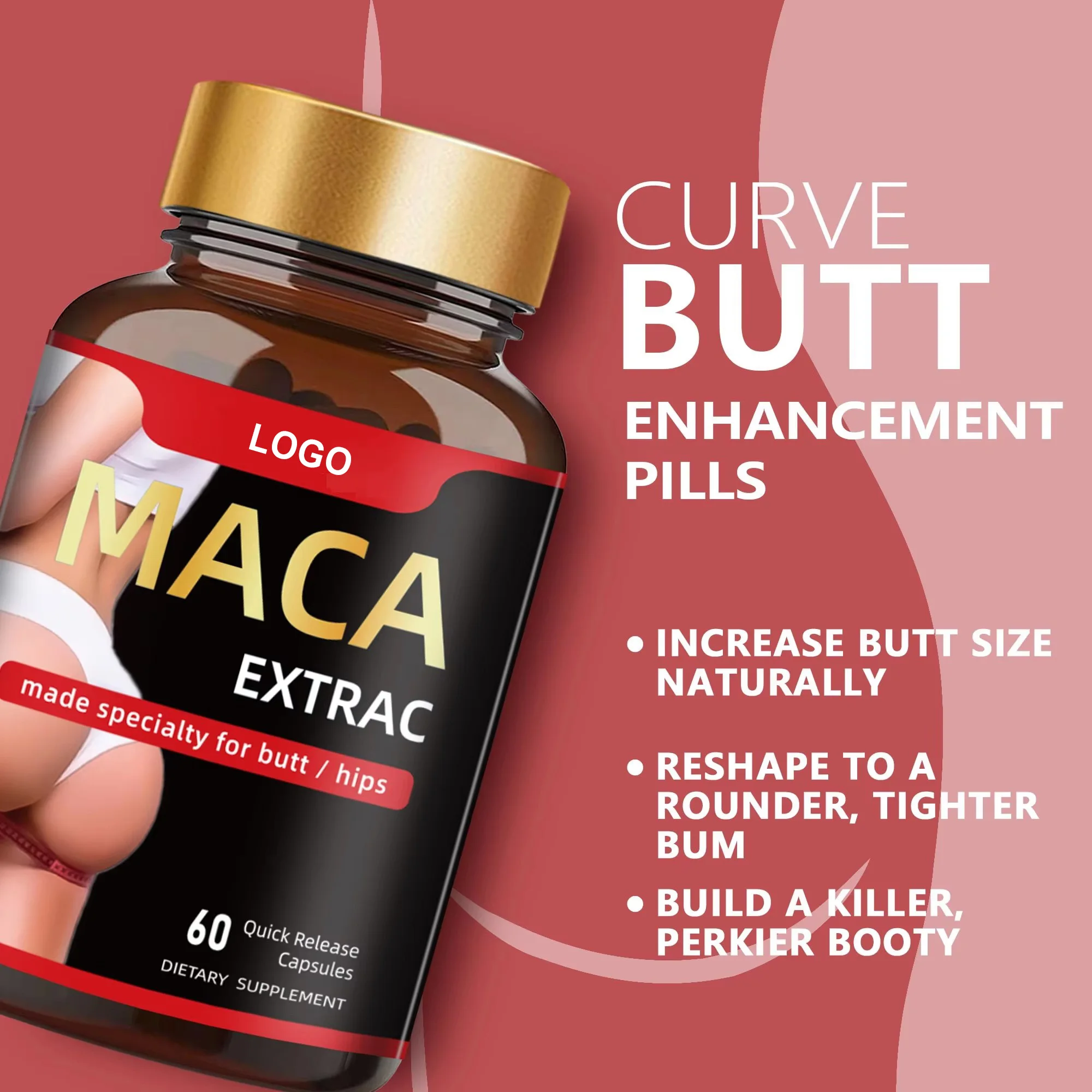 Black Maca Root for Hip and Butt Enlargement Ultimate Nature Ingredient ...