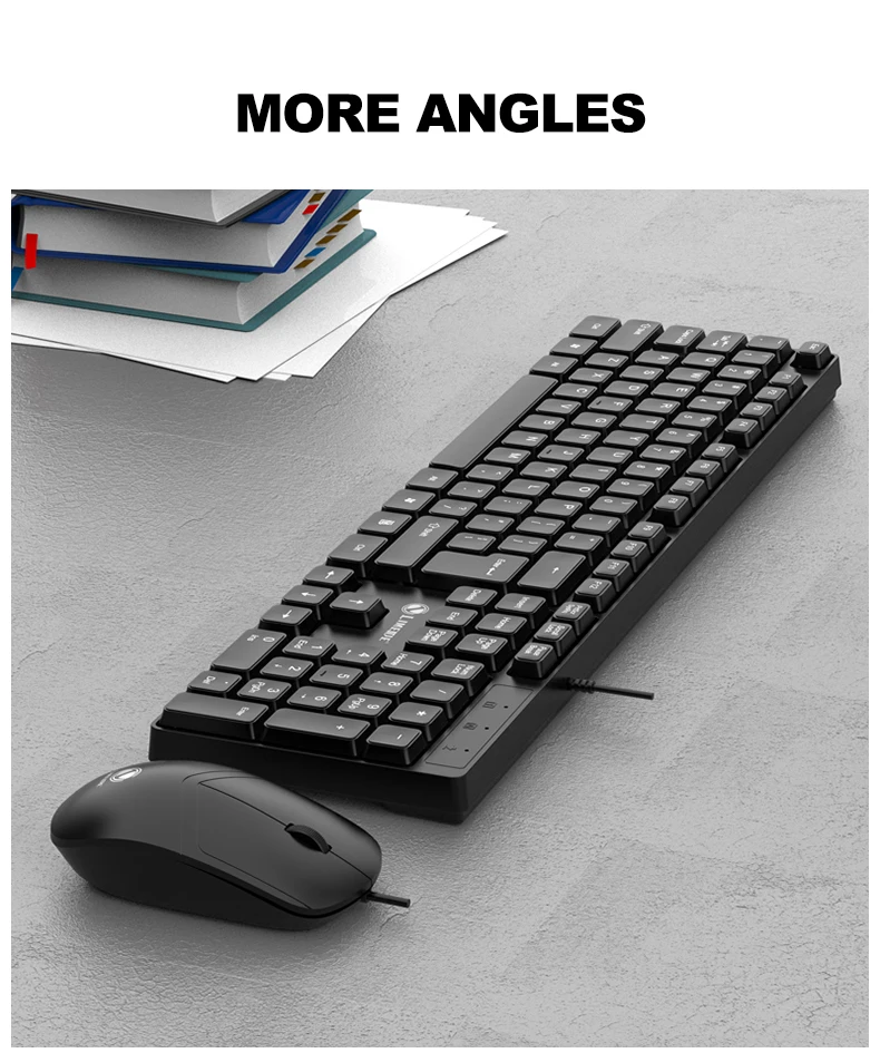 Factory Wholesale Best Cheap Business Wired Usb Keyboard & Mouse 104 ...