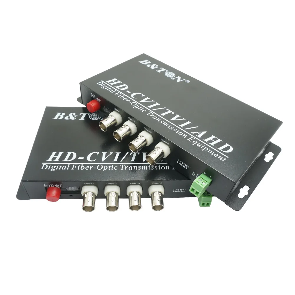 4 Channel Digital Video Converter - Efficient Fiber Transmission