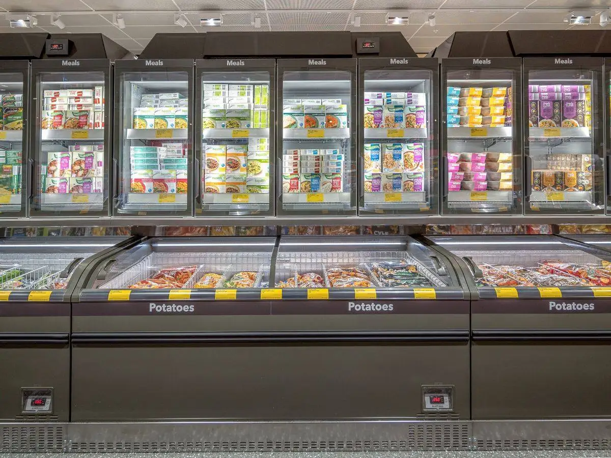 Overhead Combined Island Freezer - 800L to 1320L Capacity
