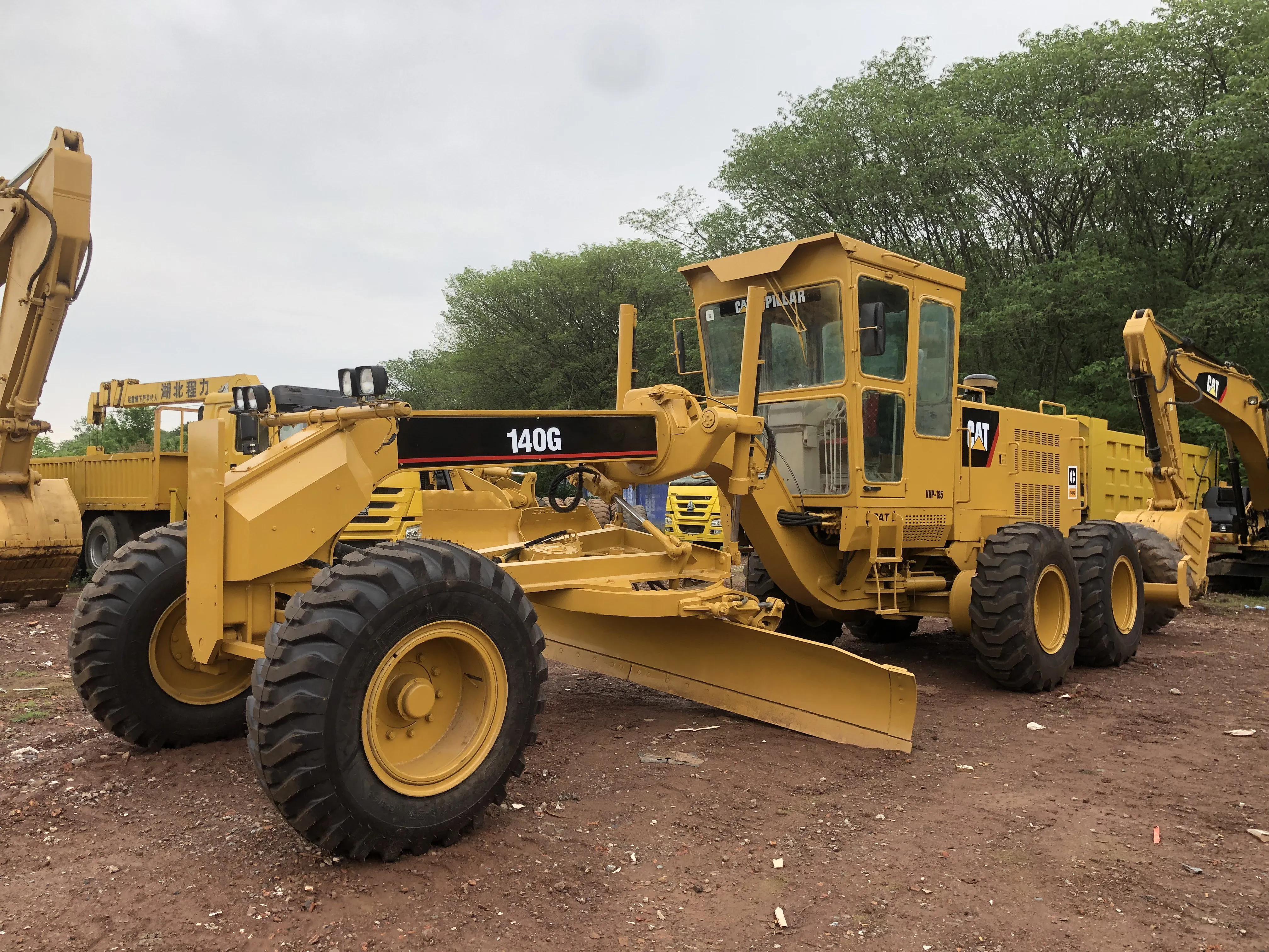 Original Caterpillar 140H 140G 140K Motor Grader Construction Machinery ...