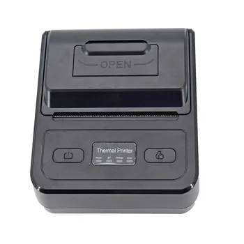 80mm Wireless Mobile Bluetooth Thermal Receipt Printer Barcode Printing Support Android Ios ...