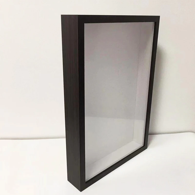 4 Colors MDF Shadow Box Frame Large Size Shadow Box Bulk Movable Insert ...