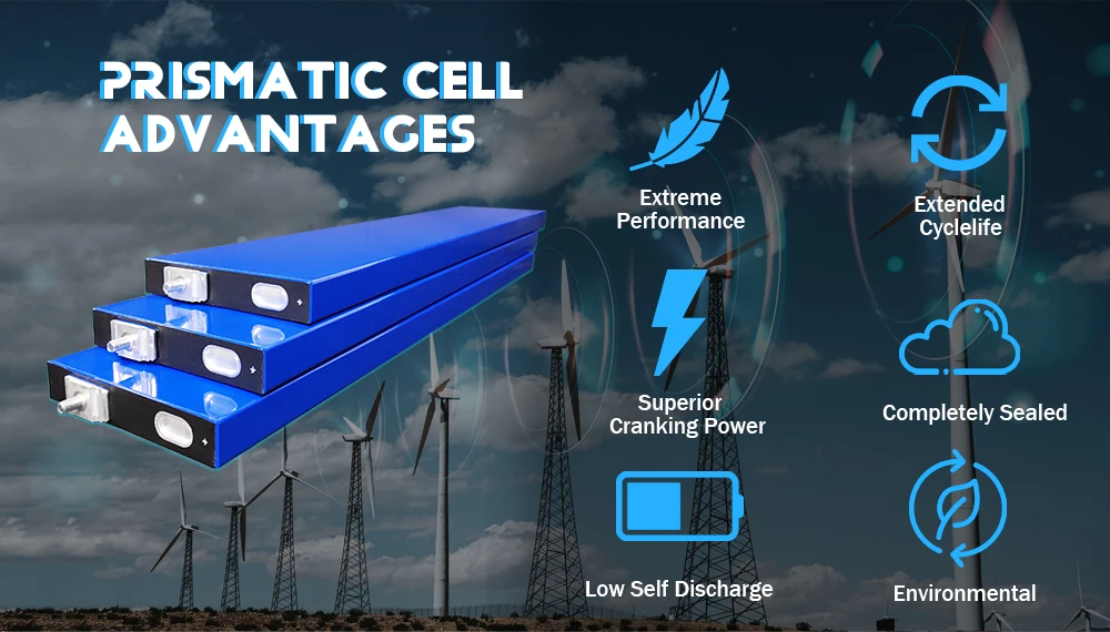 Grade A Lifepo4 Battery by BYD Blade Cells 3.2v 184ah