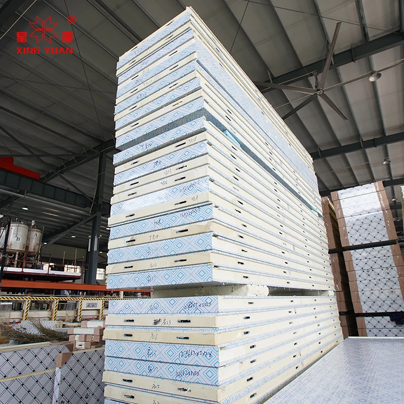 Rigid Polyurethane Foam Board For Cold Storage Chiller Partition Walls ...